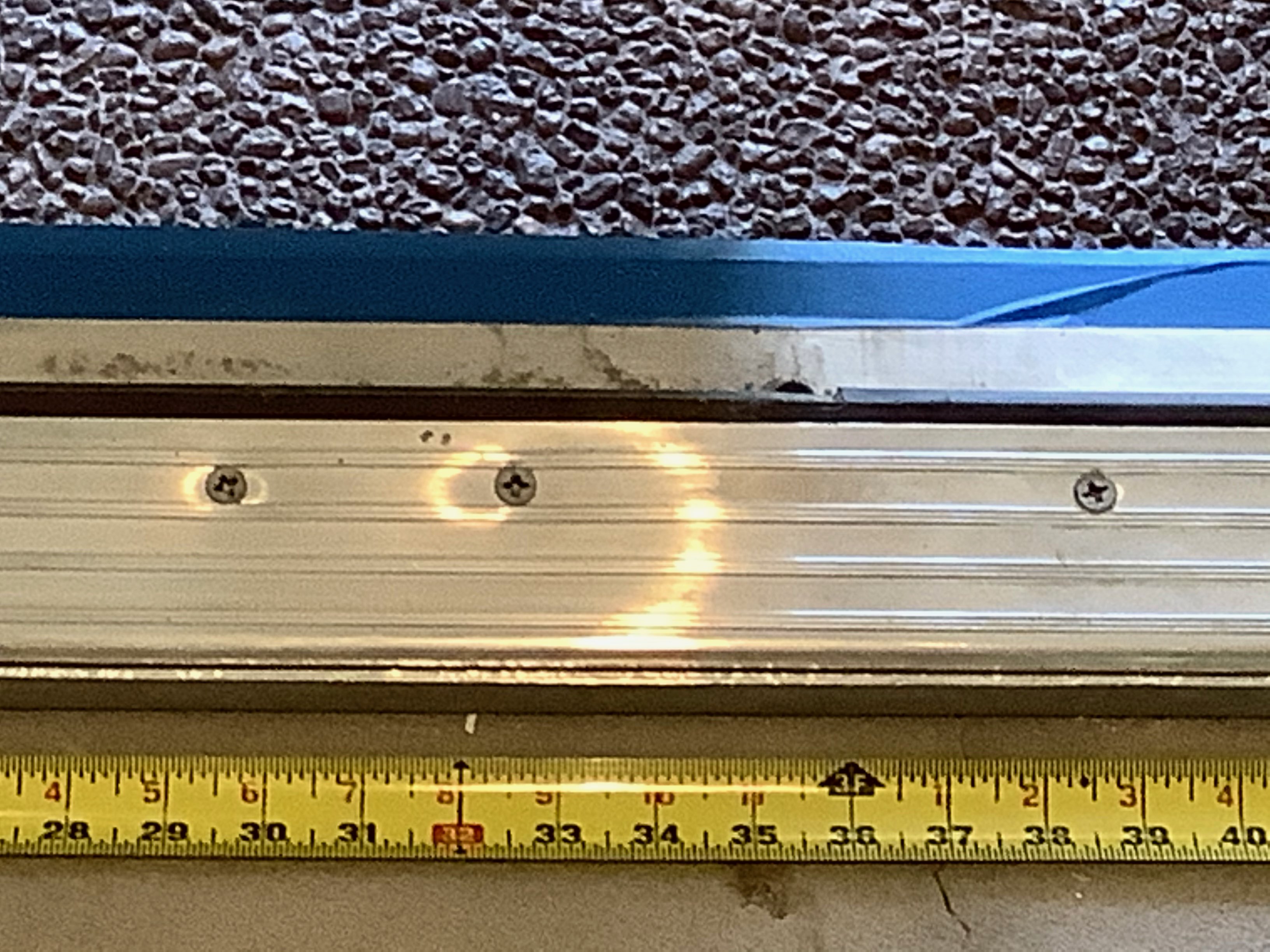 Pemko 8451AQ 72in. Mill Finish Aluminum Outswing Fixed Bumper Sill ...