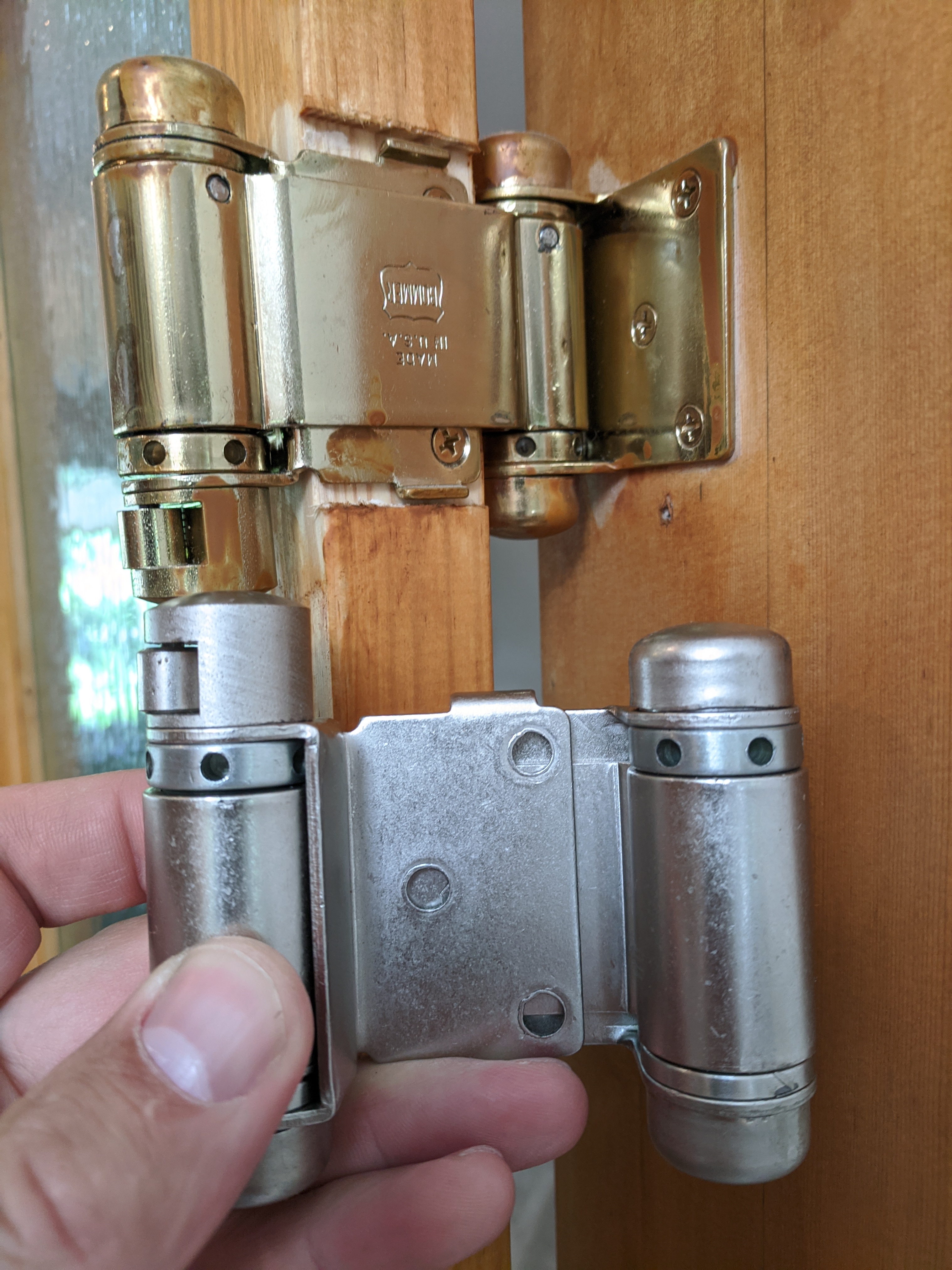 Bommer 1515H-646 Louver Door Double Acting Spring Hinge-Light Duty ...